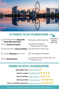 The Perfect 4 Day Singapore Itinerary For First Time Visitors